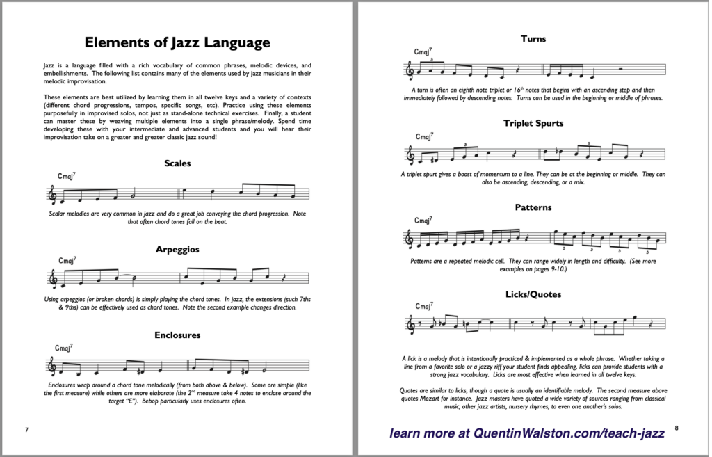 How To Teach Jazz & Improvisation - Book - This is Jazz