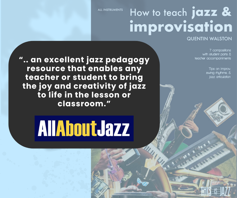 How To Teach Jazz & Improvisation - Book - This is Jazz